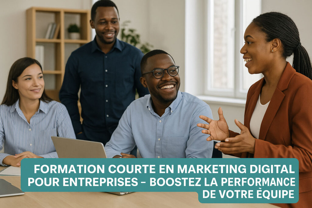 Formation Courte en Marketing Digital pour Entreprises – Boostez la Performance de Votre Équipe ...